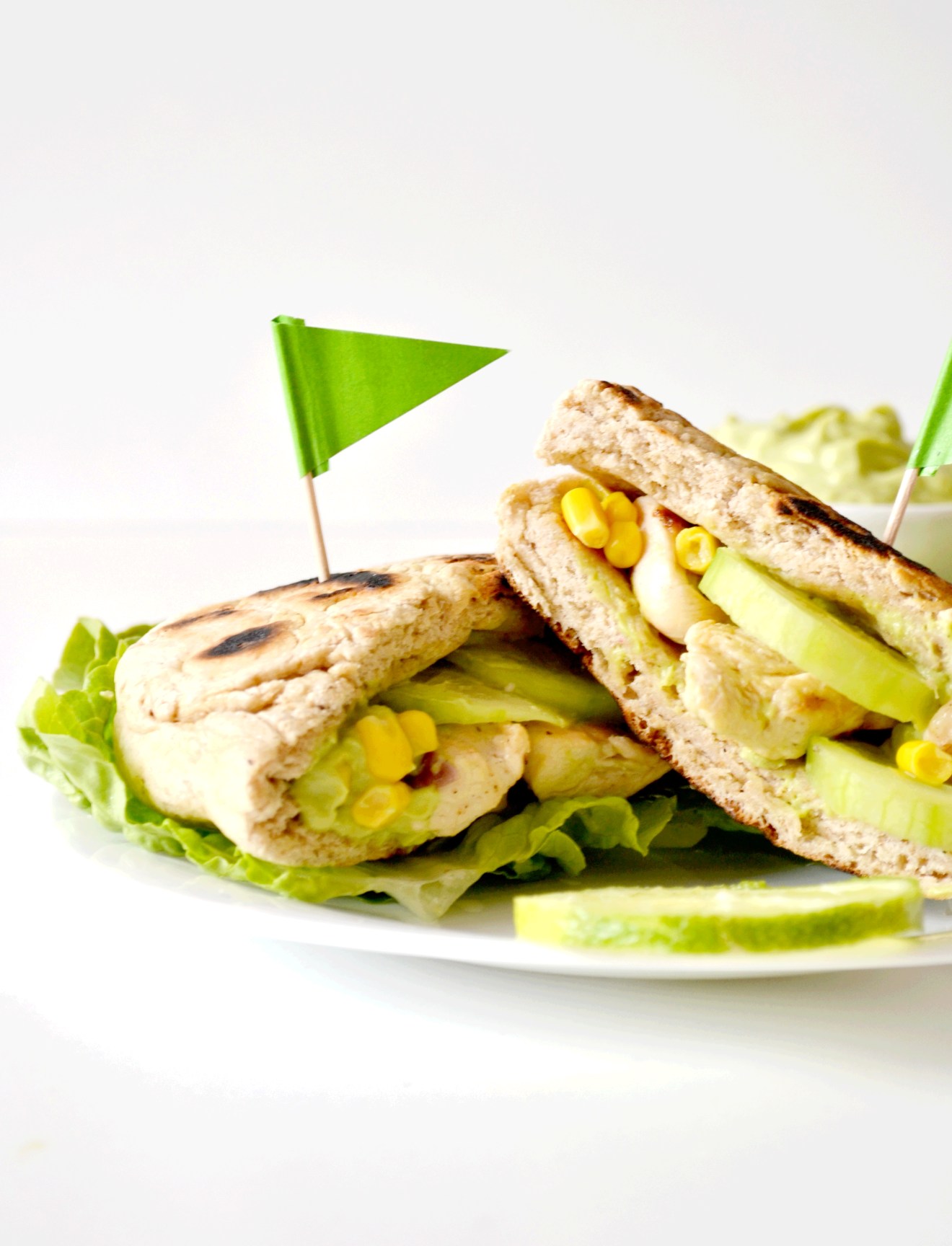 Pita garnie – crème d’avocat & citron vert – Foodista Challenge #5 ...