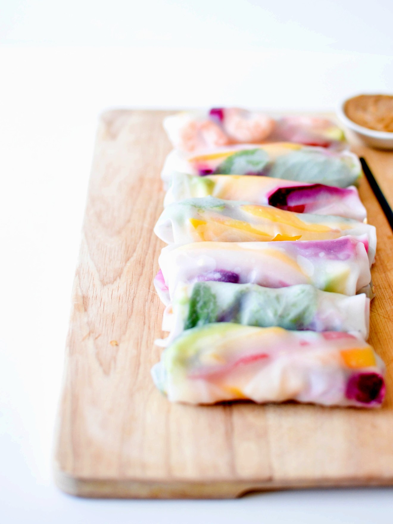 Rainbow Springrolls – Les Cookines