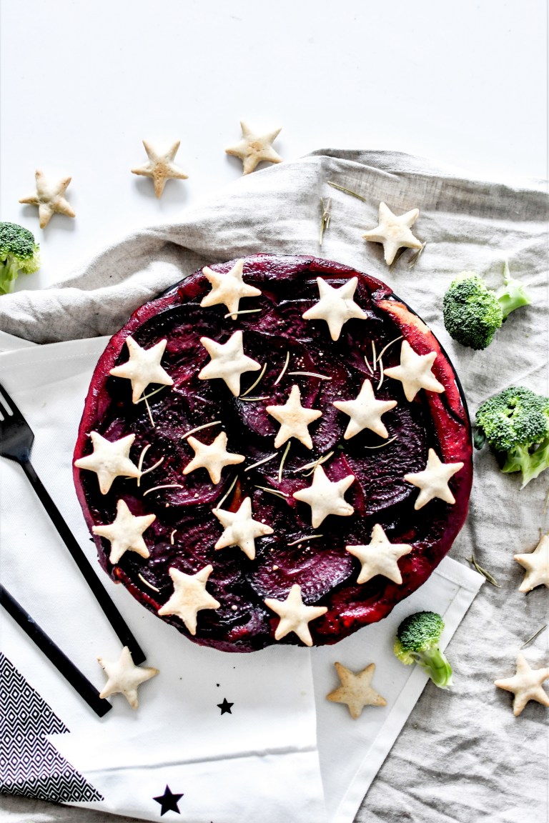 Tatin de betteraves – au vinaigre balsamique – Les Cookines