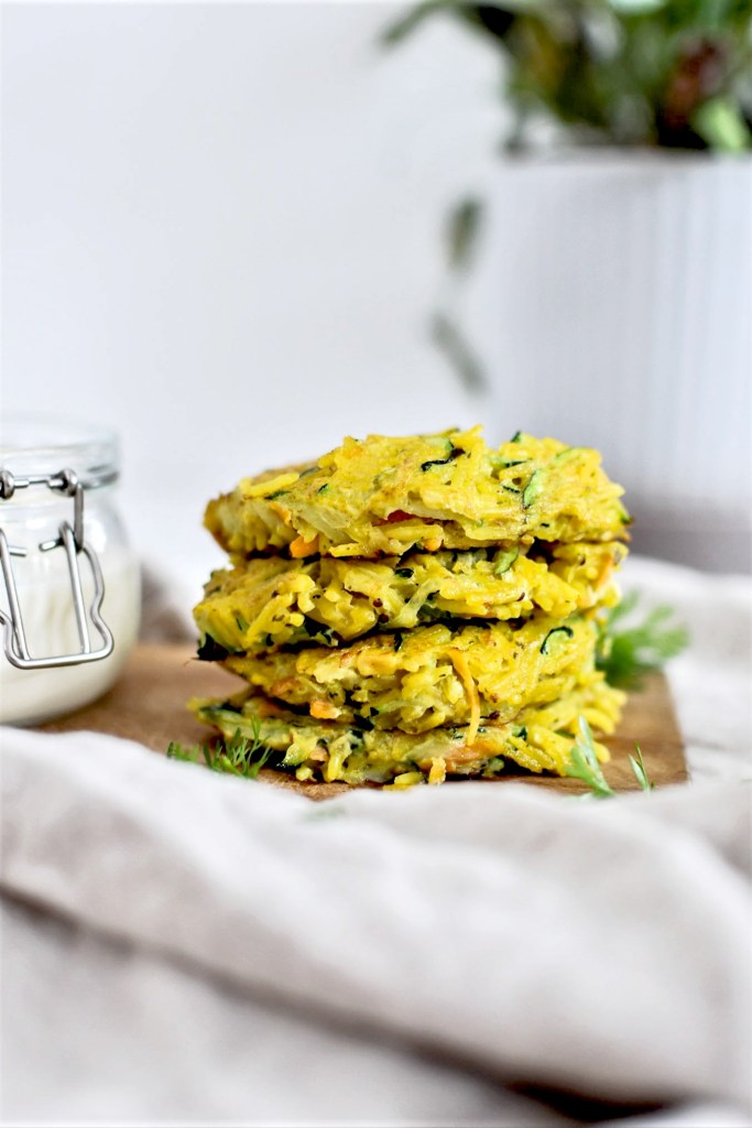 Galettes de riz aux épices et légumes – Les Cookines